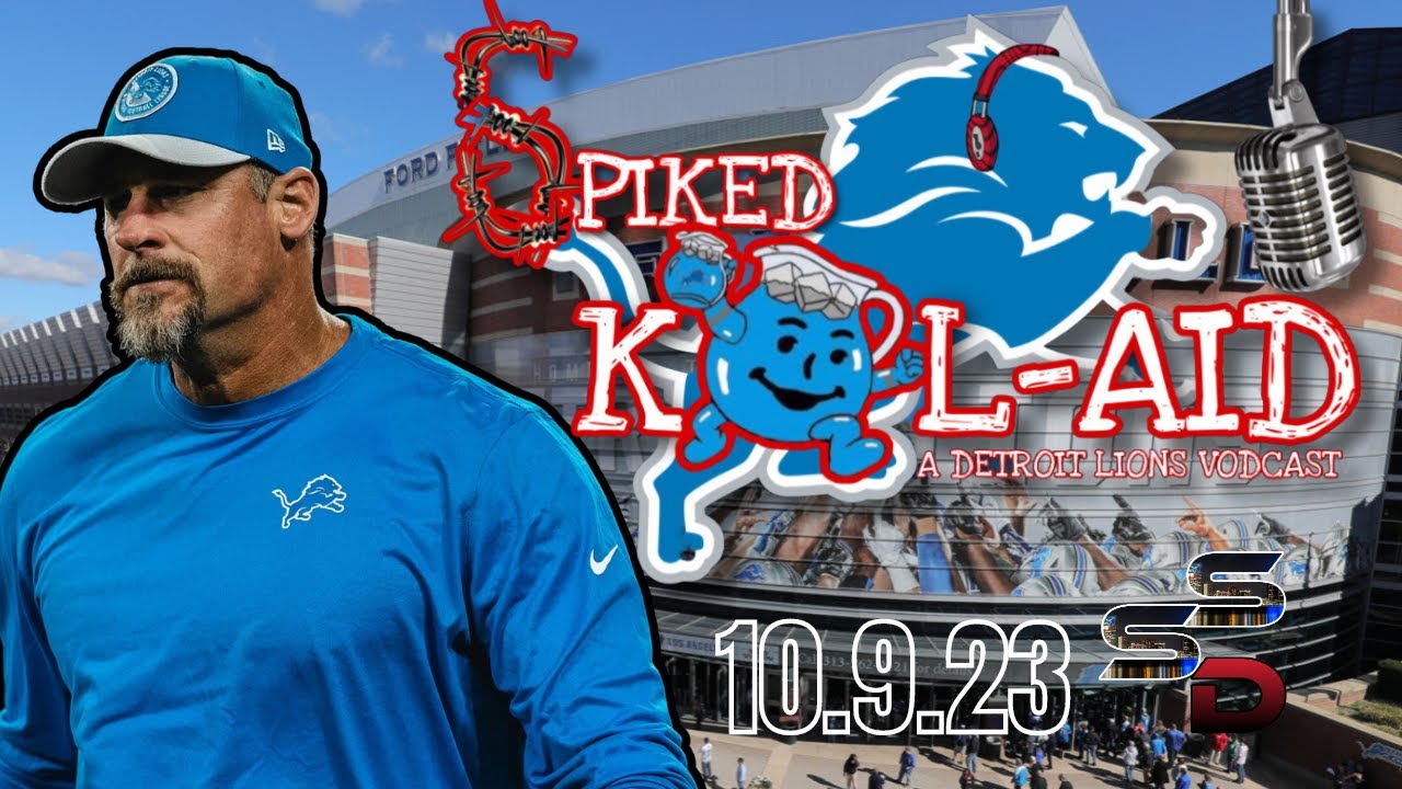 Detroit Lions Spiked Kool-Aid 10.11.23 - YouTube