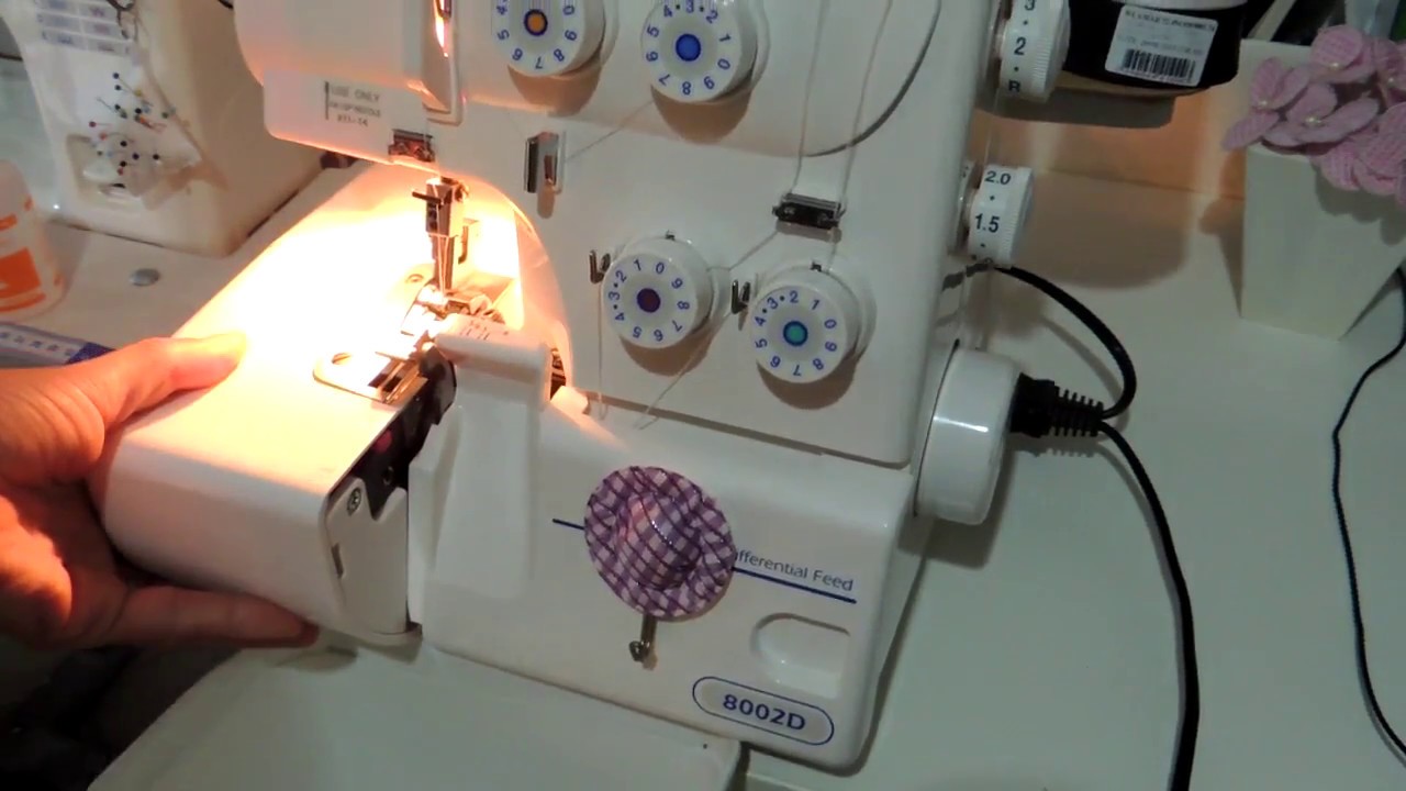 Dica: sobre a minha máquina overloque JANOME 8002D / Dee Rosa ...