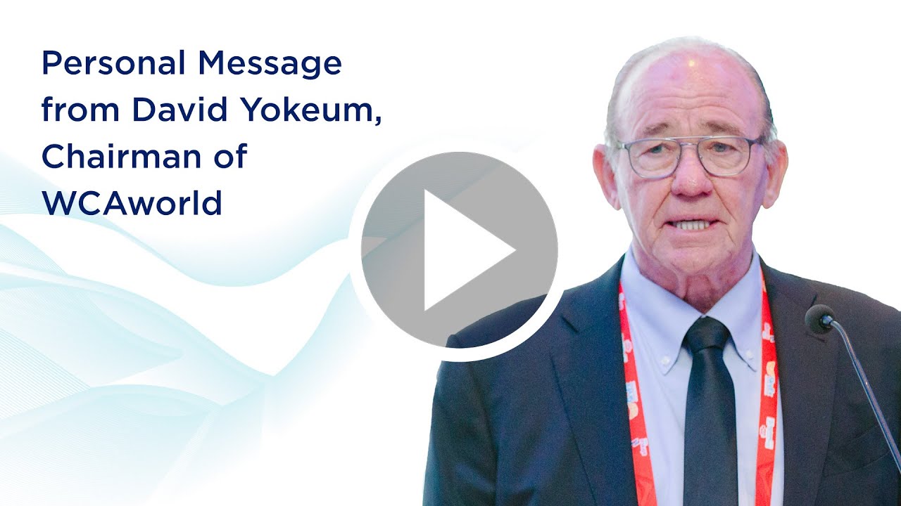 Personal message from David Yokeum about the Sino Virtual Conference ...