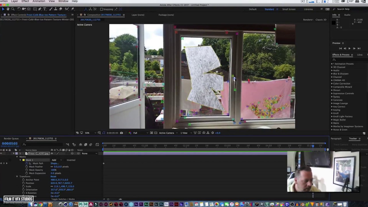 Frost Animation Tutorial After Effects - YouTube