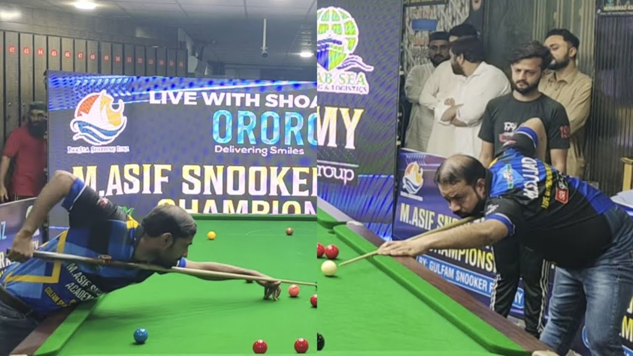 Snooker Full Match / Faheem vs Sajjad / Semi-final Best Of 7 \ World ...