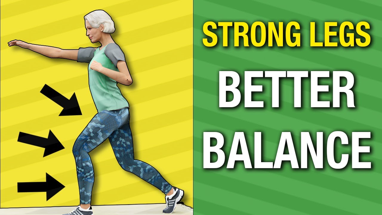 Stronger Legs, Better Balance: 20 Min Lower Body Workout for Seniors ...