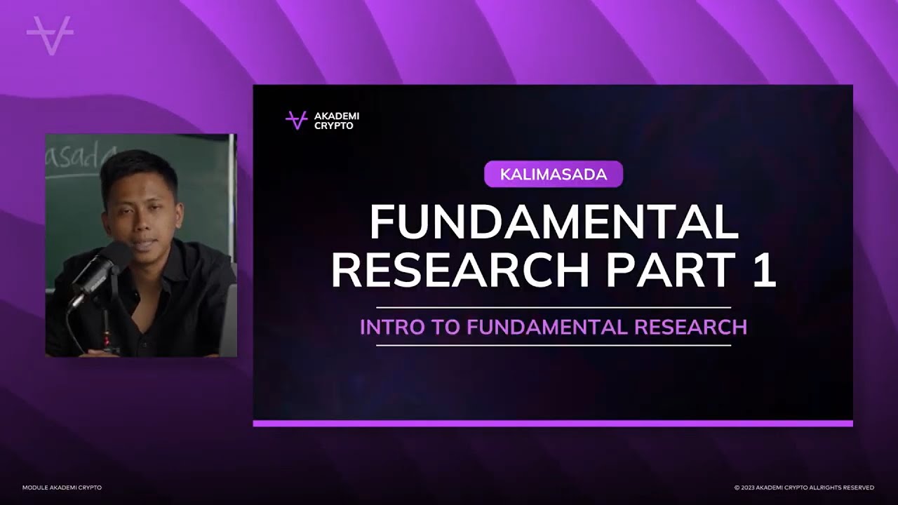 Modul Premium Trading Akademi Crypto || Fundamental Research PART1🔥 ...
