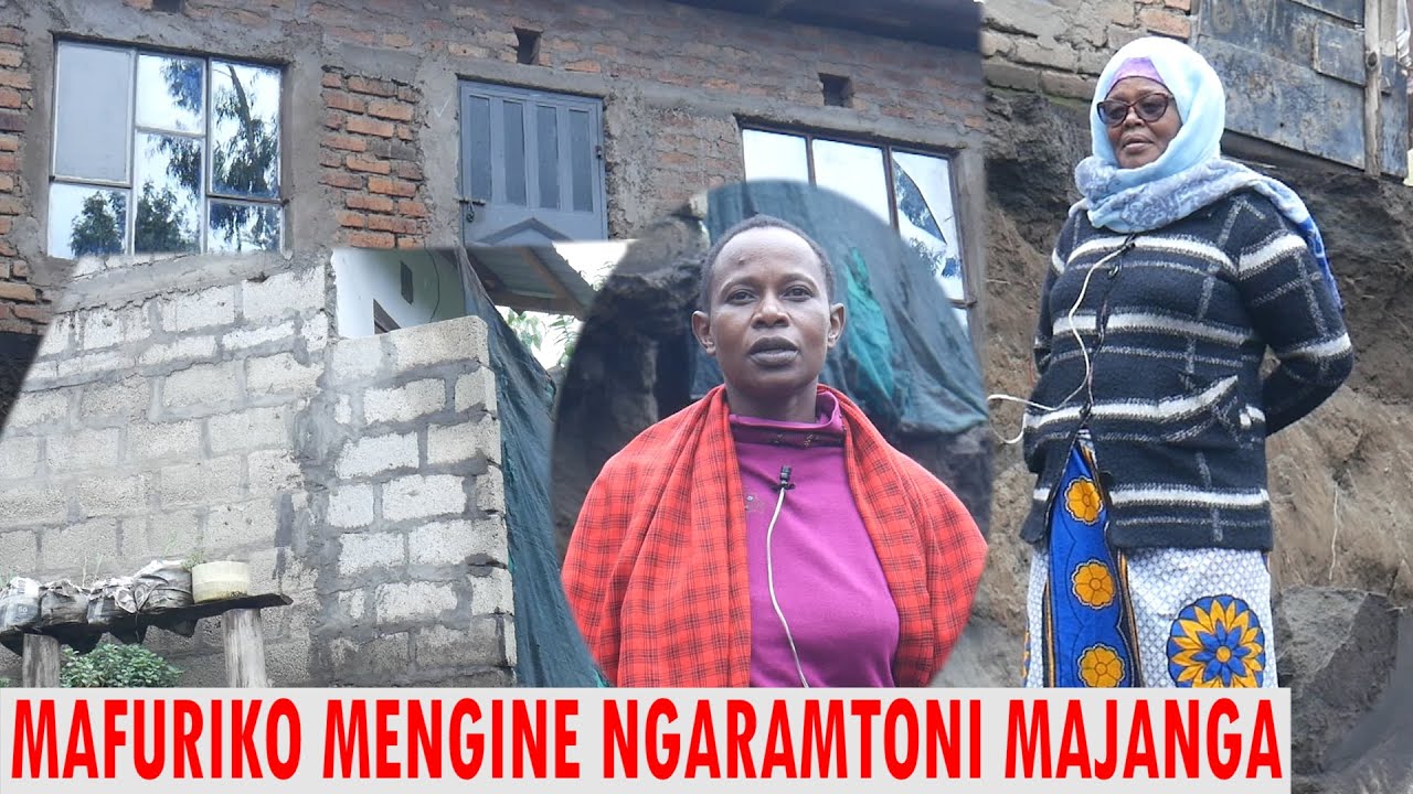 MAFURIKO NGARAMTONI YALETA MAJANGA YAONDOKA NA JIKO BARABARA YA KWENDA ...