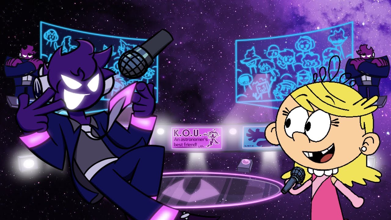 Friday Night Funkin Galaxia With Void And Lola Loud Sings It (FNF ...