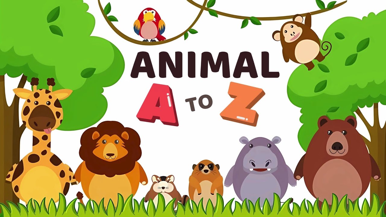 Animals Alphabet A to Z | Alphabet Zoo |Learn alphabets with animals ...