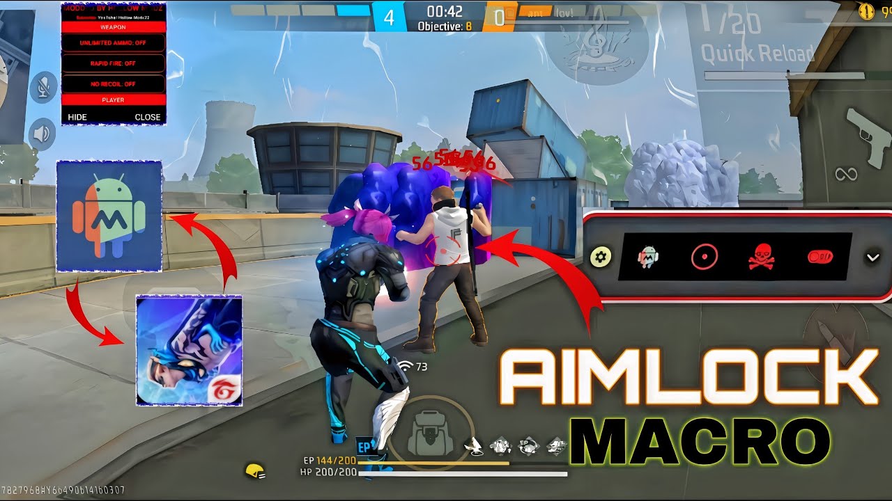 🔥OB 48 New Aimlock Macro ⚙️ [ ANTIBAN ] MACRODROID SCRIPT FOR MAX & FREE FIRE @NonstopGaming ...
