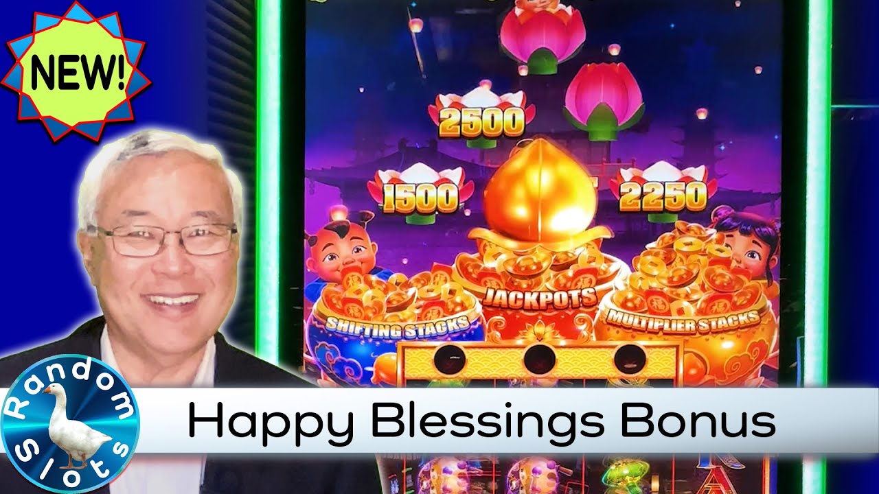 Happy Blessings Slot Machine Bonus - YouTube
