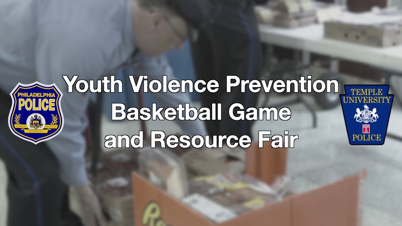 Youth Violence Prevention Basketball Game and Resource Fair - YouTube
