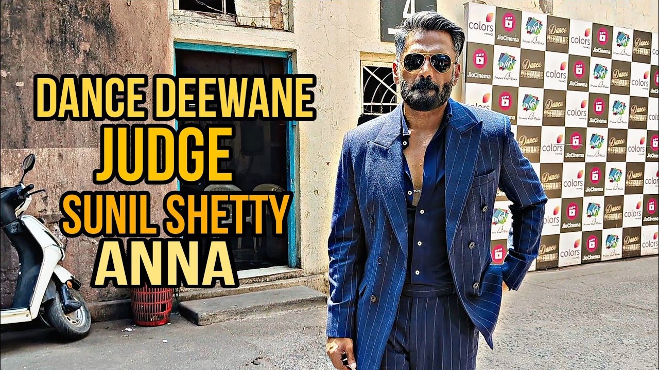 DANCE DEEWANE Set|Sunil Shetty (Anna) looking very Dashing Cool must ...