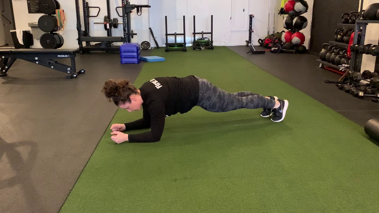 Rocking Plank - Tailored Strength - YouTube