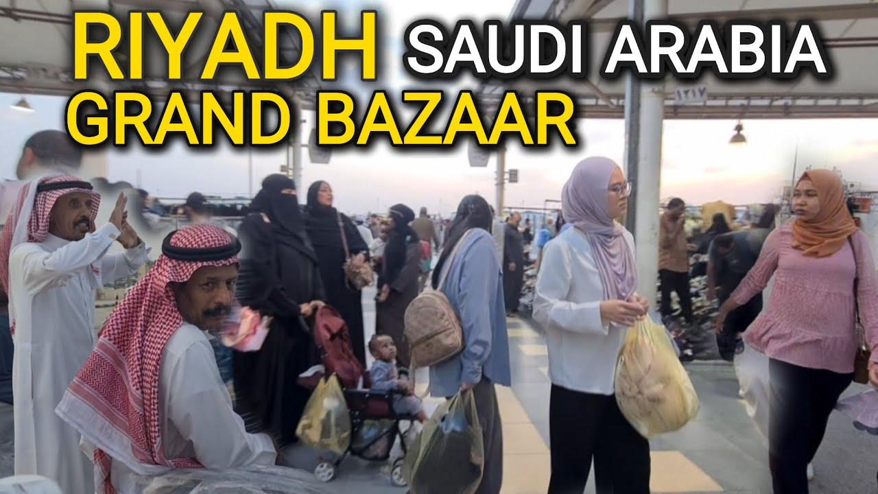 Very Biggest Market in Riyadh Saudi Arabia 🇸🇦 | Walking Through the ...