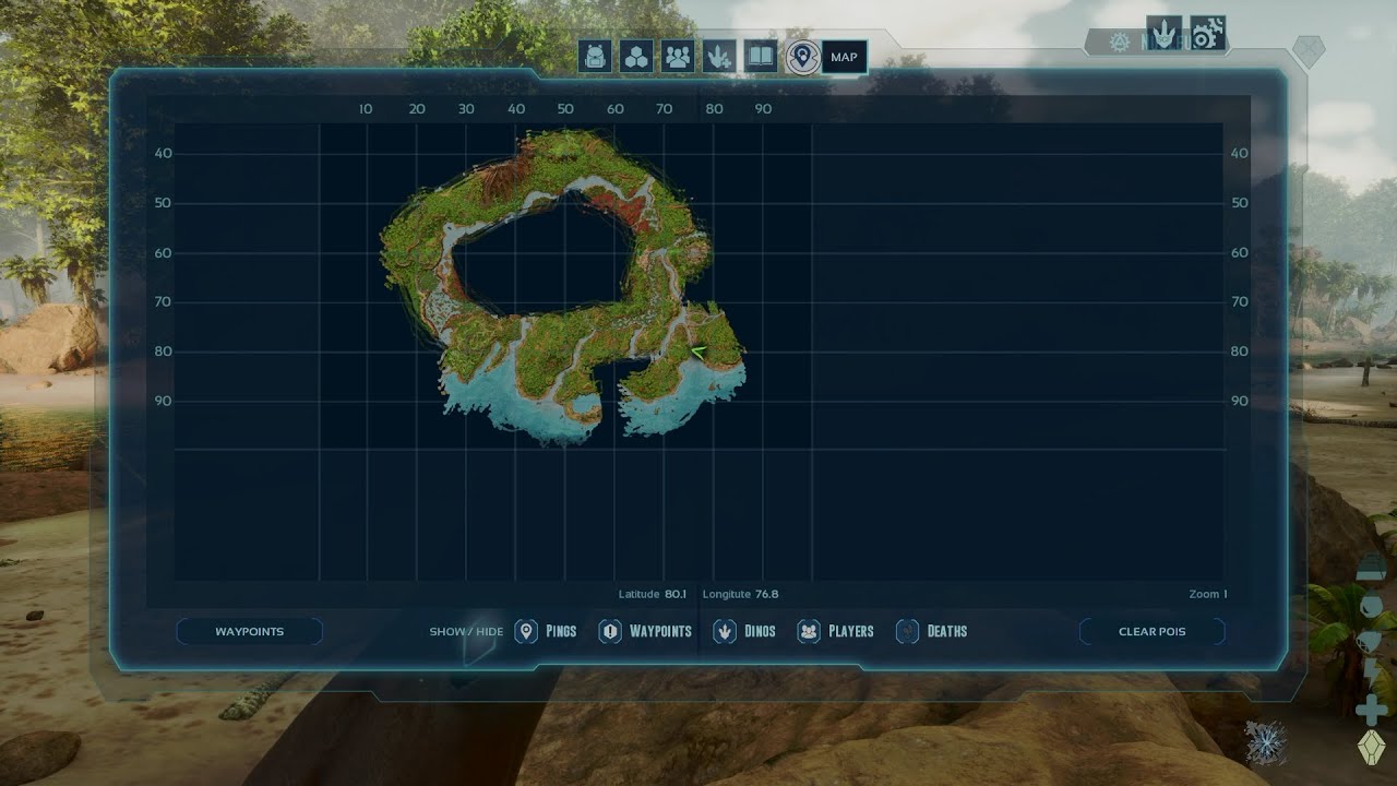 ARK Survival Ascended How To Fix The Blurry Map Glitch - YouTube