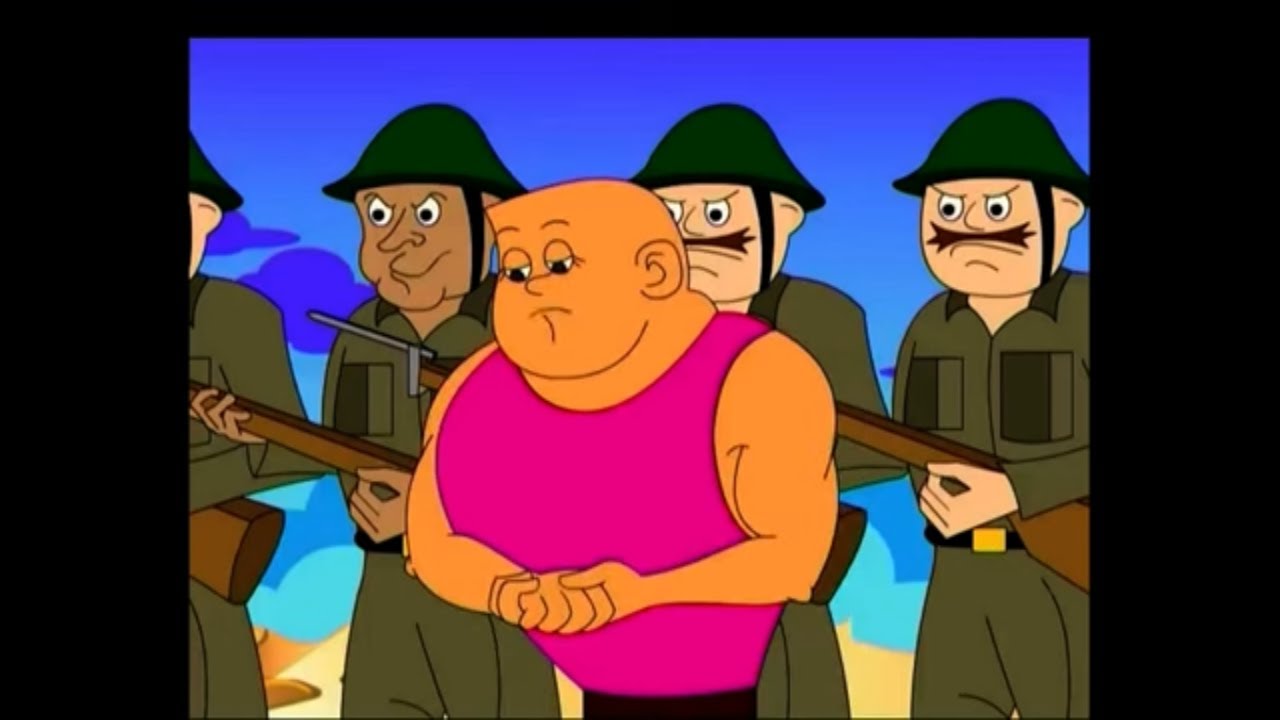 Bantul Joins the Troops - Bantul The Great - Punjabi Cartoon for Kids ...