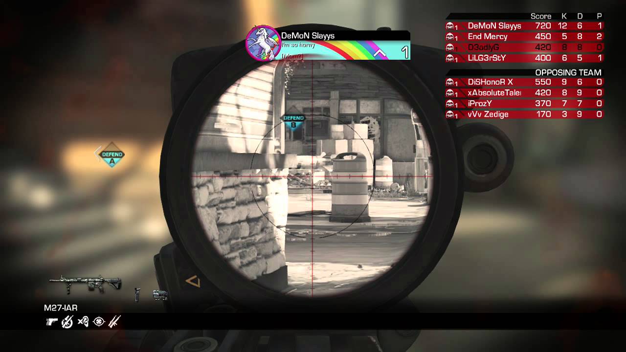 Call of Duty Ghosts: We won first map vs. Ranks Master - YouTube