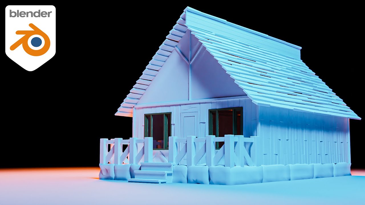 How to Create a Woods Cabin in Blender: A Step-by-Step Tutorial (Part 1 ...