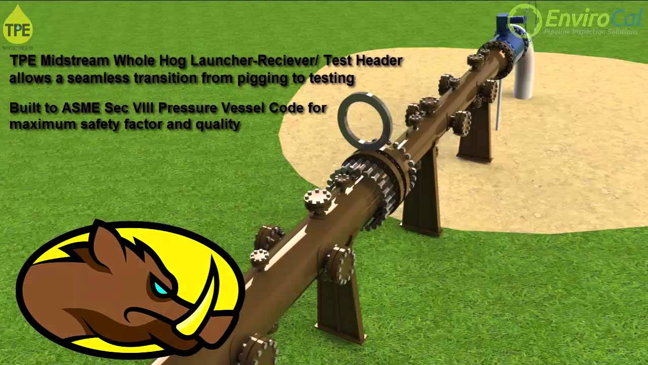 Pipeline Hydro Test Animation - YouTube