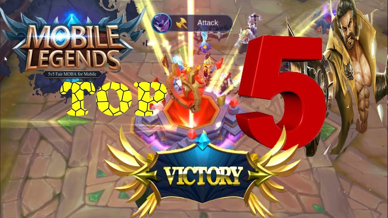 Top 5 Victory Game Mobile Legends - YouTube