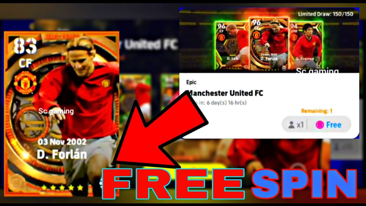 How To Get D. Forlan big time card in free in efootball 23 - YouTube
