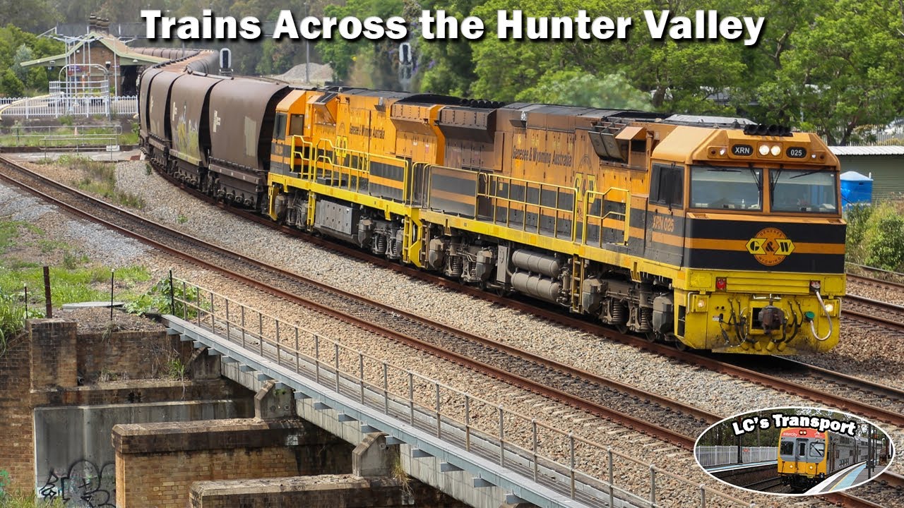 Trains in the Hunter Valley | LC's Transport Video #68 - YouTube