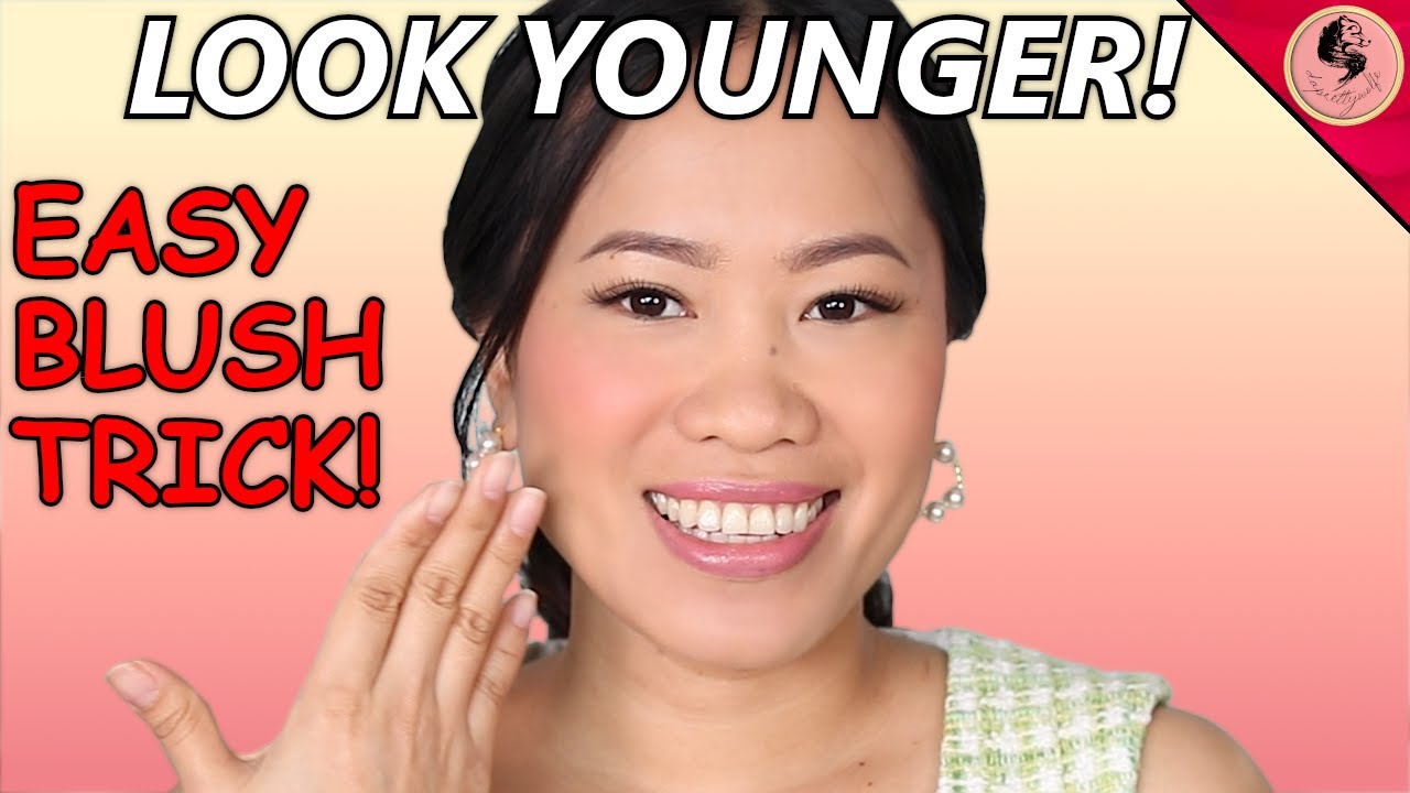 LOOK YOUNGER WITH THIS EASY BLUSH TRICK - YouTube