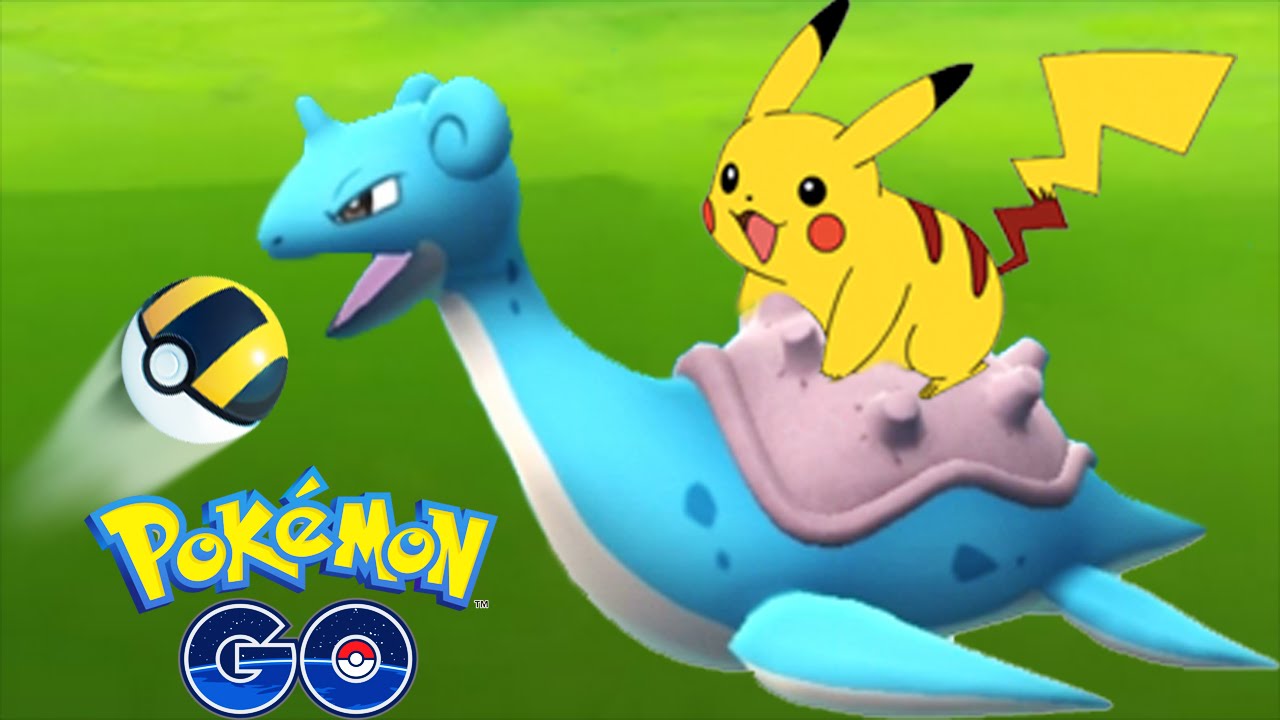 Pokemon Go - CATCHING HIGHEST CP LAPRAS SUPER RARE Pokemon Go Gameplay ...