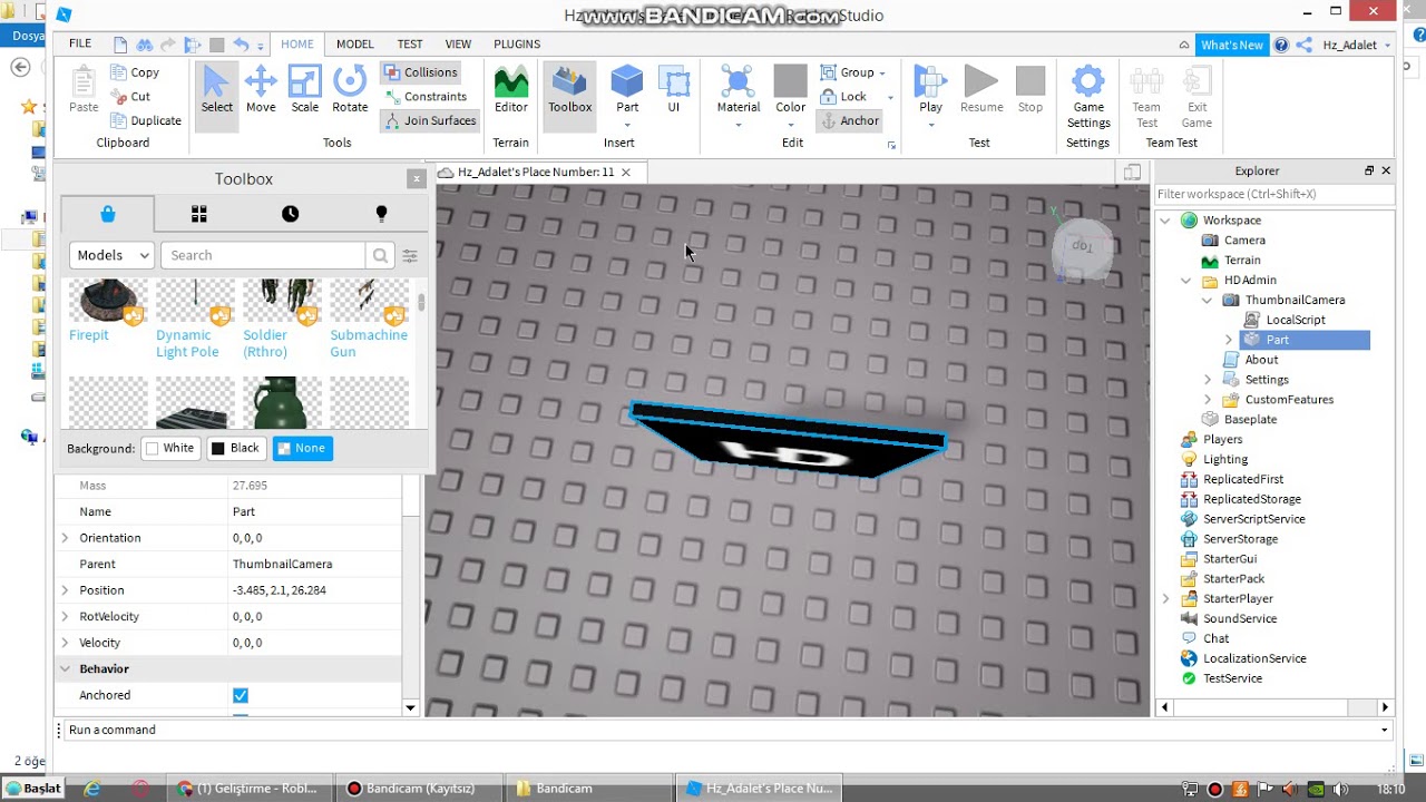 Roblox studio nasıl teamcreate yapılır ? - YouTube