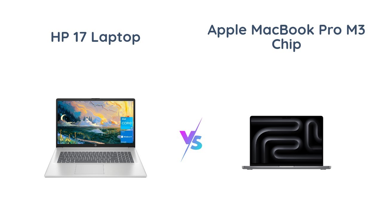 HP 17 Laptop vs Apple 2023 MacBook Pro 😱 | Which is the Best? - YouTube