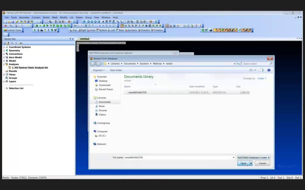 How to Manage Large Modelsand Computer Resources in NX Nastran - YouTube