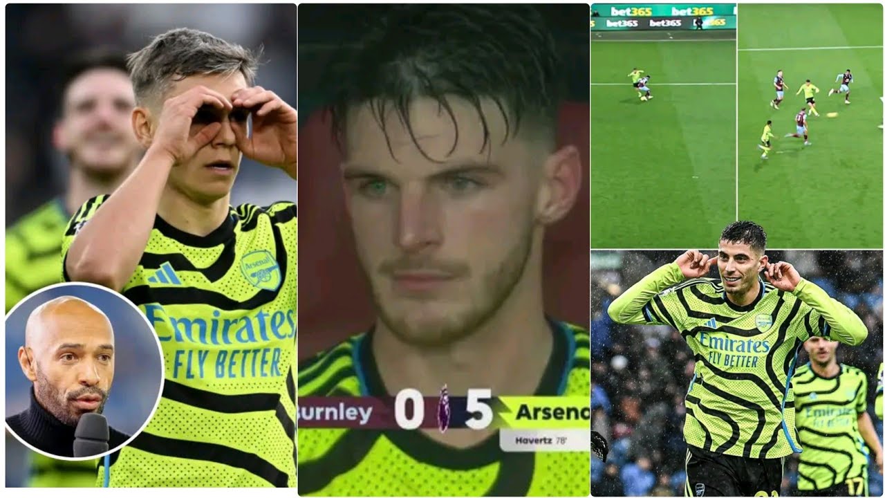 Arsenal on Tittle Race// Extended Highlights , Team News After BURNLEY ...
