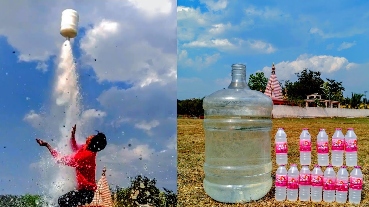 LITCHI BOTTLE ROCKET WITH LIQUID NITROGEN LITCHI VS LIQUID NITROGEN ...
