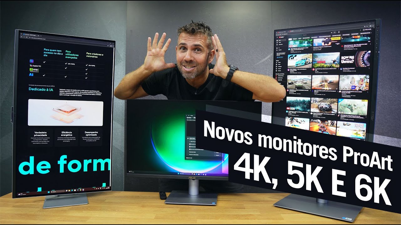 ASUS Pro Art Displays 4K, 5K, 6K - YouTube