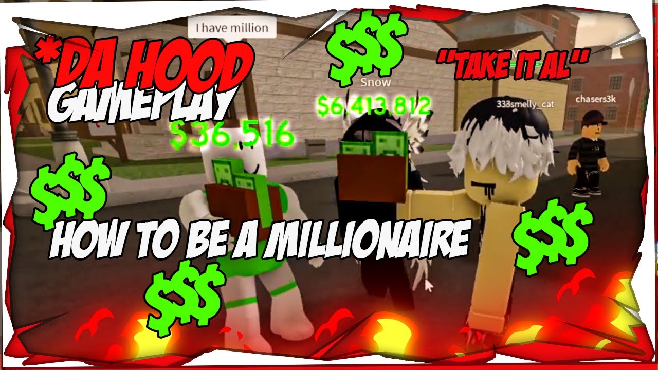 HOW TO GET RICH IN DA HOOD! (ROBLOX) 💰💲 - YouTube