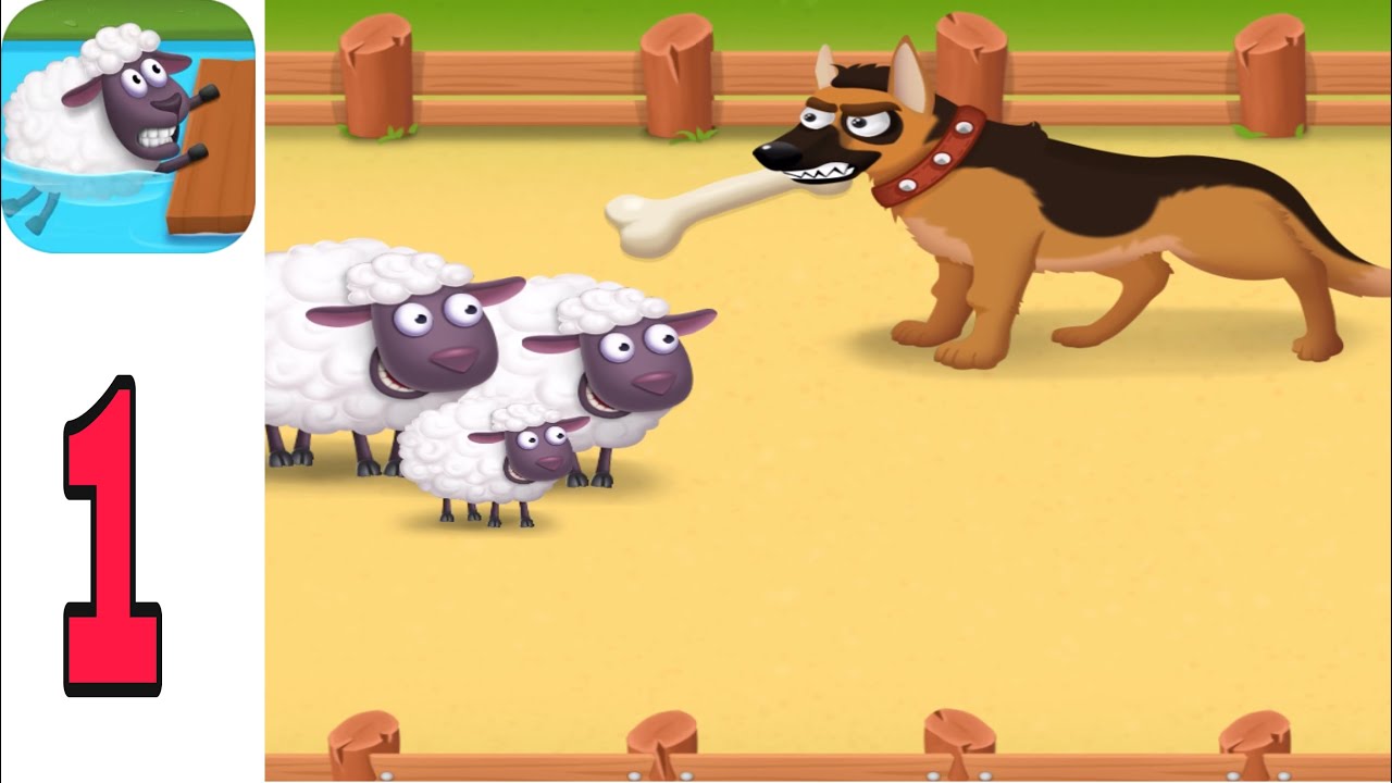 Save the Sheep - Gameplay Walkthrough (iOS, Android) - YouTube