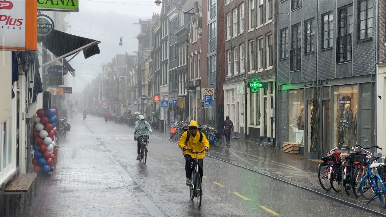 Amsterdam Haarlemmerdijk Rain - August 28, 2020 14:09 - YouTube