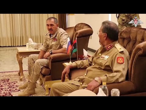 Russian army officials received in Libya after Khalifa Haftar invite