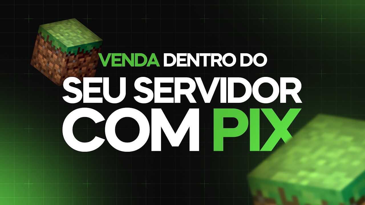 Como configurar o sistema de PIX no MINECRAFT - YouTube