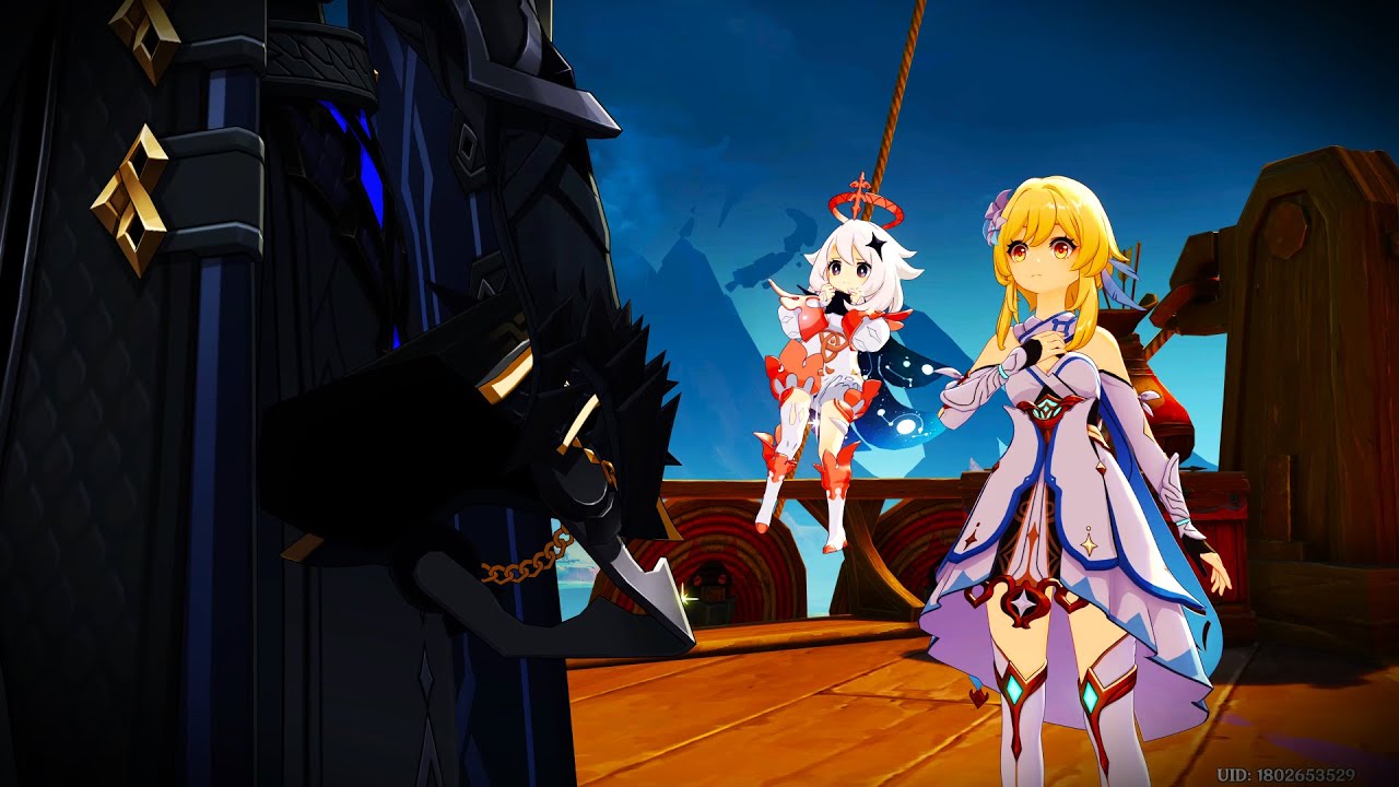 The Captain Reveals His Face - Genshin Impact - YouTube
