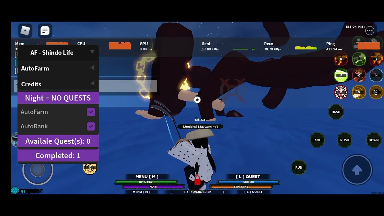 PART 2 SHINDO LIFE AUTO FARM, AUTO RANK UP (ROBLOX) - SCRIPT- - YouTube