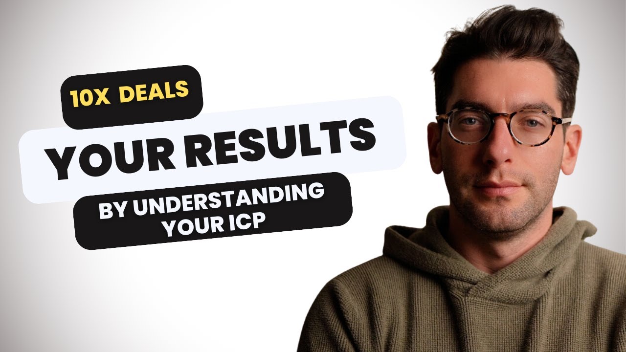 DON'T SELL ANYTHING if you don't understand your ICP. WATCH THIS FIRST ...