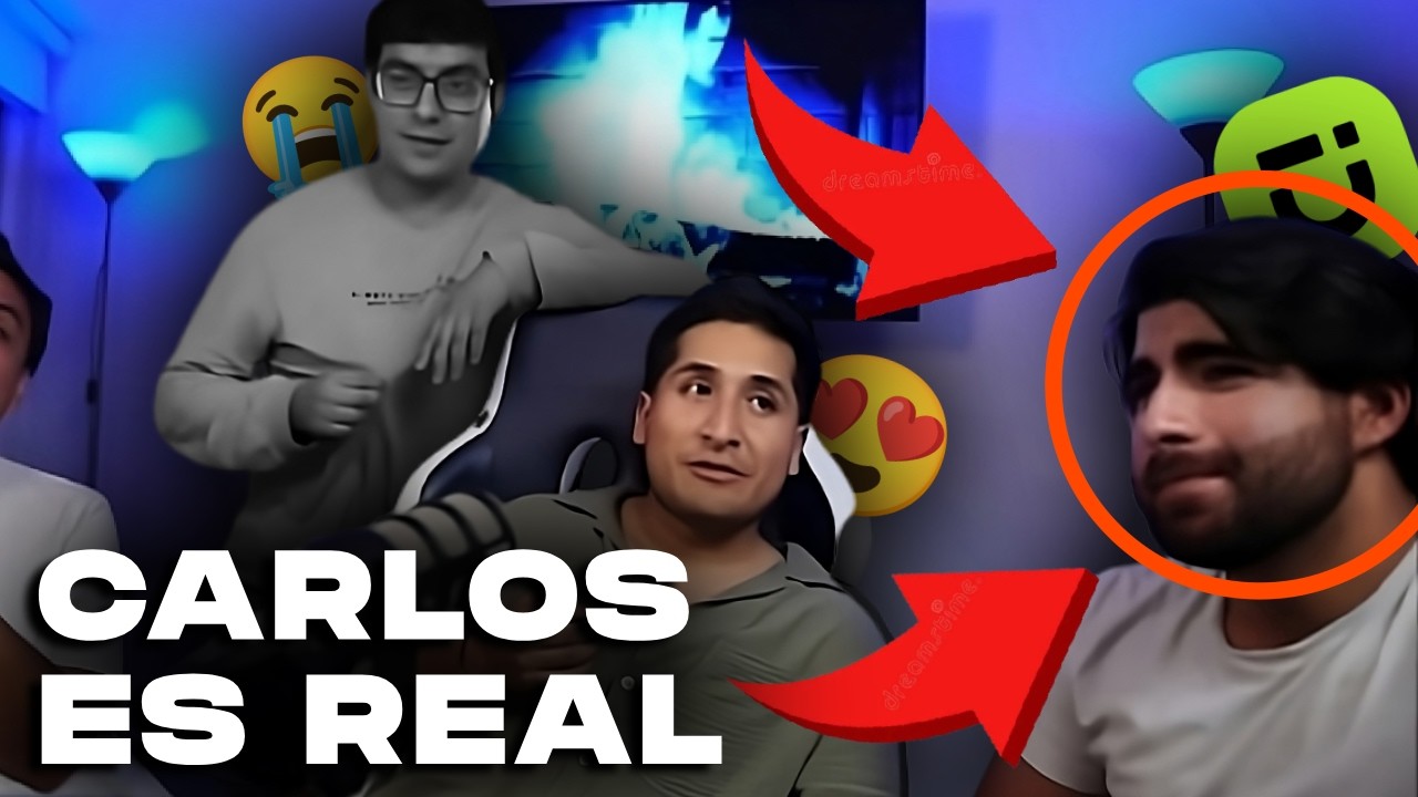CARLOS ESTUDIO CON EL CORI | CARLOS ES MAS REAL QUE EL CORI - YouTube