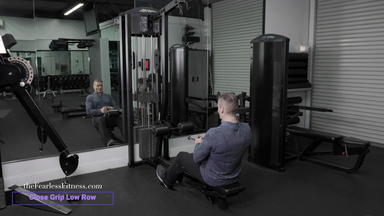 Close Grip Low Row - YouTube