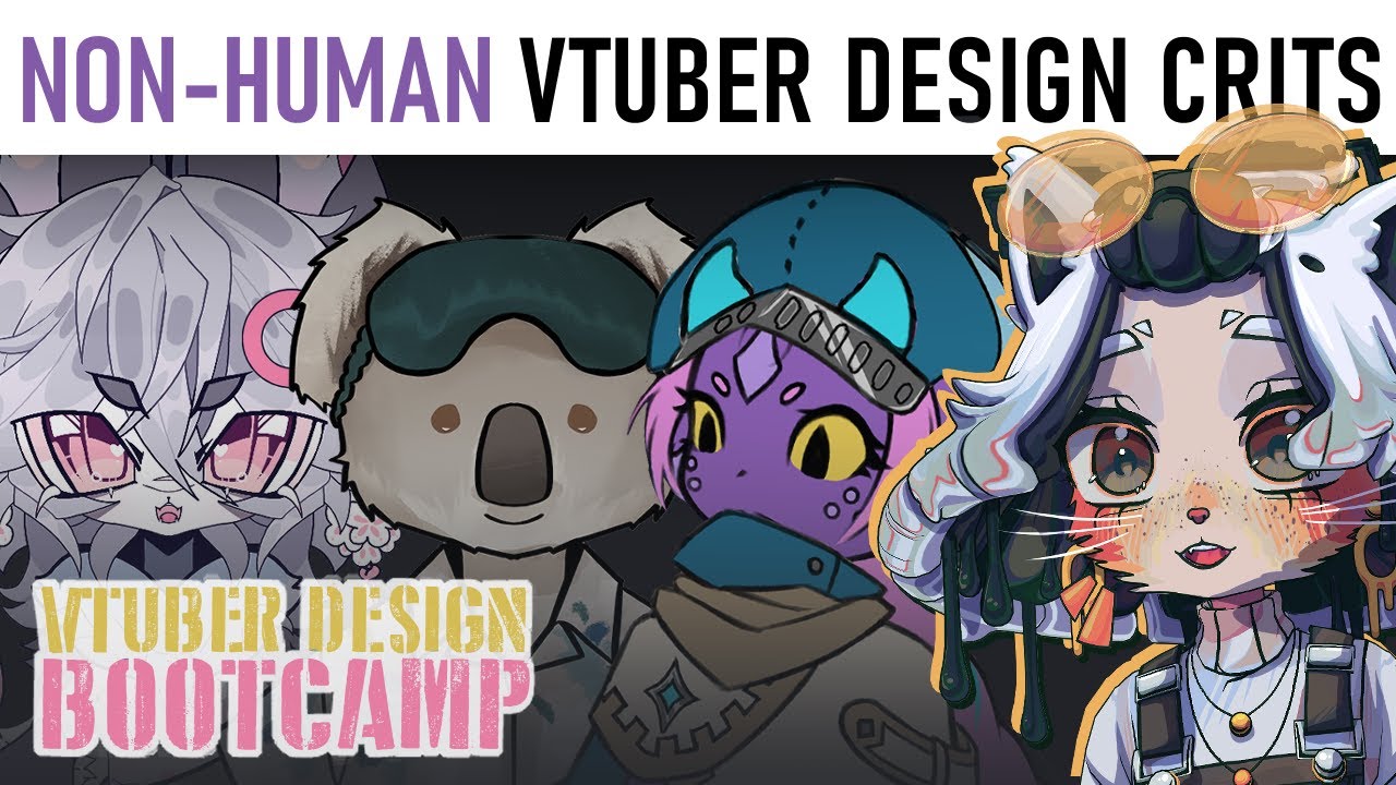 🐶👽 NON-HUMAN Vtuber Design Critiques 🎨 - YouTube
