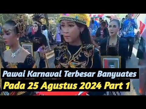 Pawai Karnaval Terbesar Banyuates 25 Agustus 2024 Part 1 - YouTube