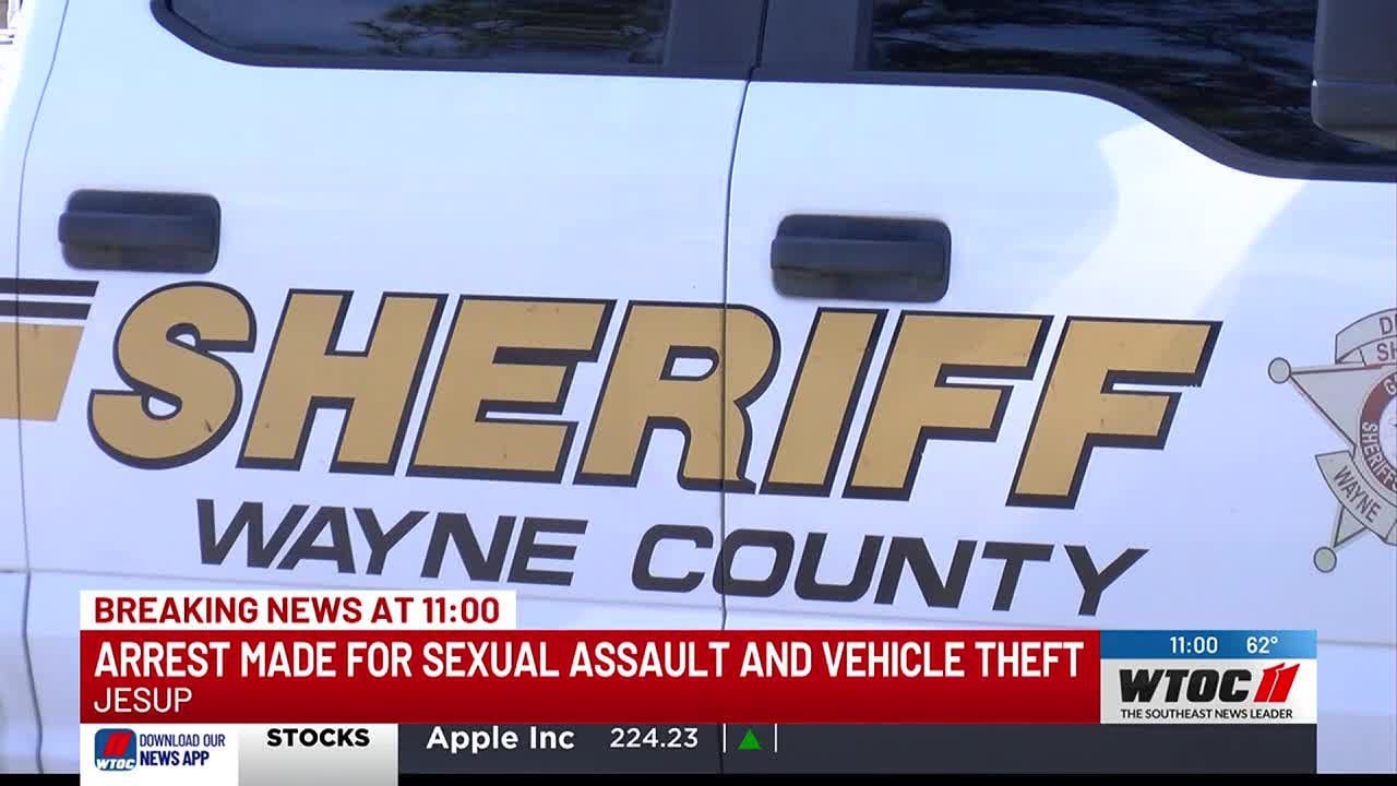 Jesup police arrest man in connection to sexual assault and auto theft ...