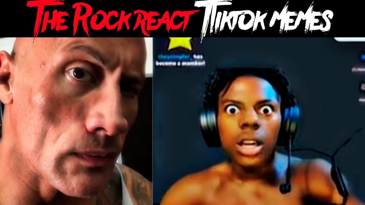The Rock reacts Tiktok Memes | Memes - YouTube