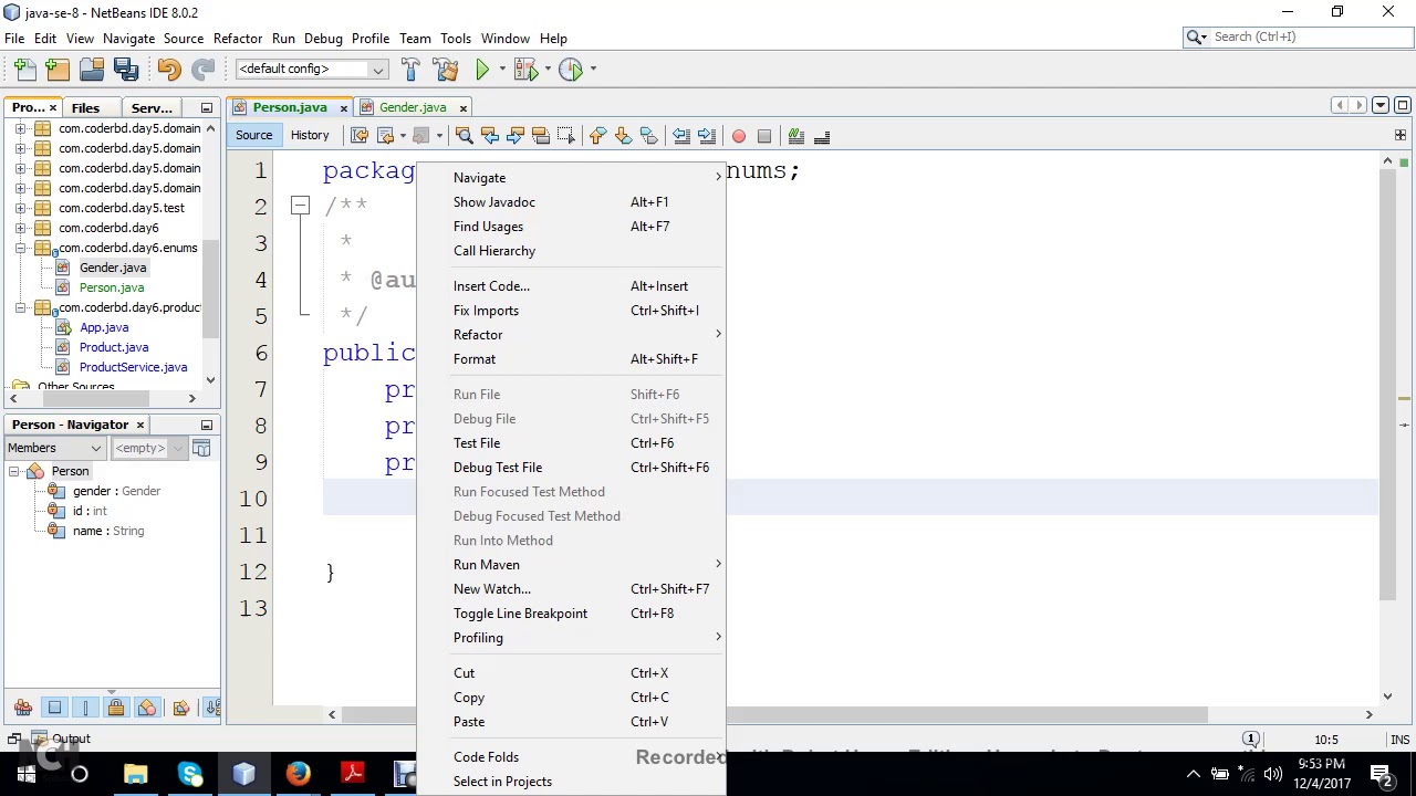 How to work with enum, Java Se-8, In Bengali - YouTube