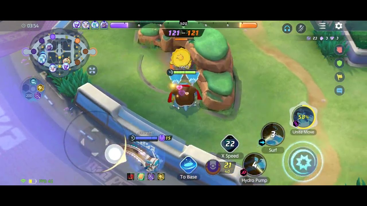 Pokemon Unite! HM45 Blastoise Trainer team wins First to 500 Battle ...