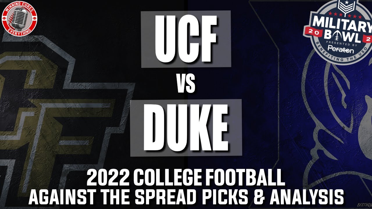 Military Bowl UCF vs Duke Pick Against the Spread Prediction 2022 ...