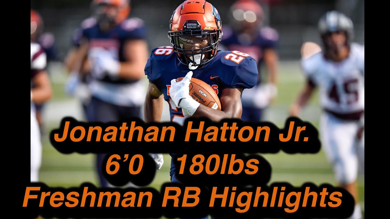 Jonathan Hatton Jr Freshman Highlights 2022 - YouTube